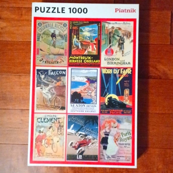 Piatnik | Games | Piatnik Transport Poster 00 Piece Puzzle | Poshmark